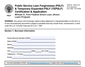 Student Loan Forgiveness Forms - Student Loan Planner