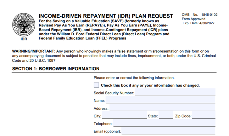 Student Loan Forgiveness Forms - Student Loan Planner